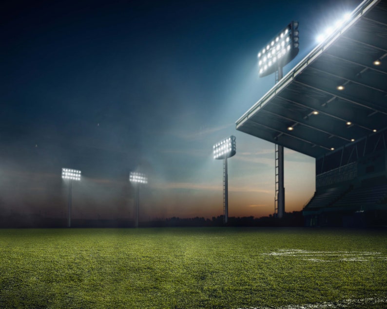 Football Sports Stadium Banner Digital Print Rugby Photography - Etsy