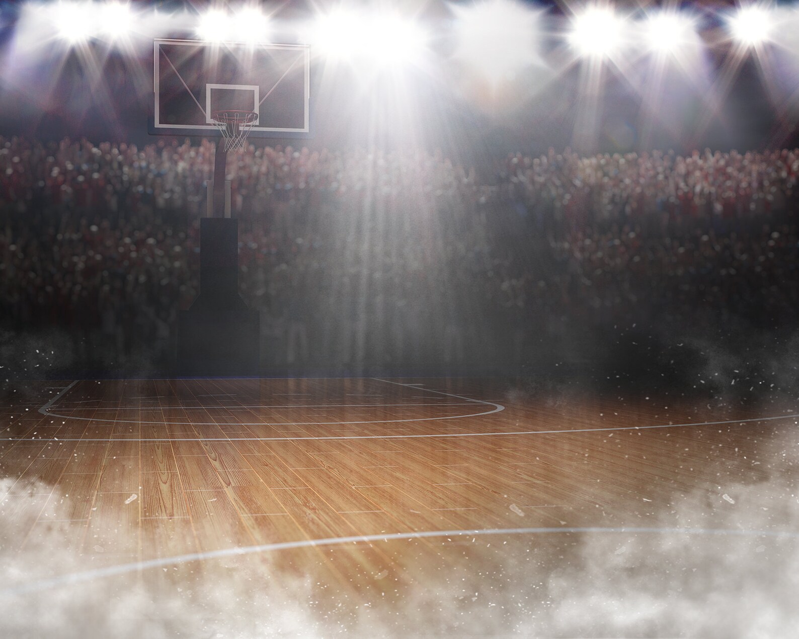 High School Senior Sports Basketball Photography Backdrop Background ...