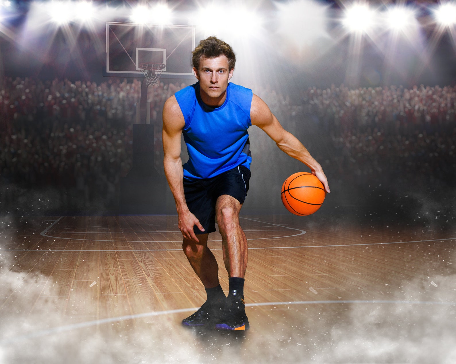 High School Senior Sports Basketball Photography Backdrop Background ...