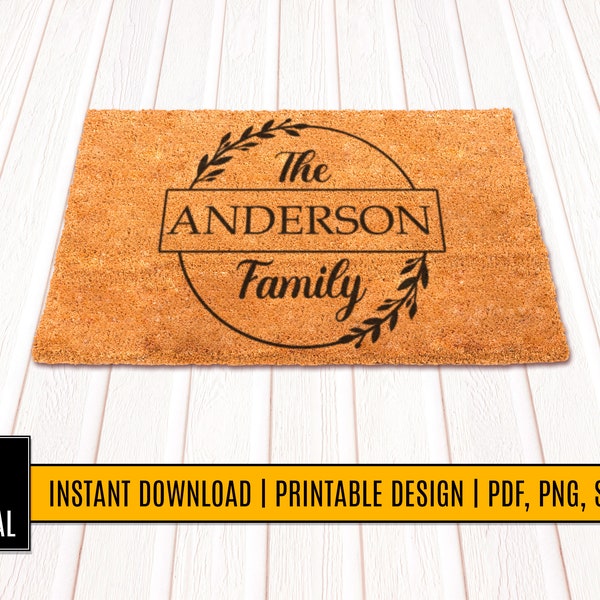 Welcome Rug - Etsy