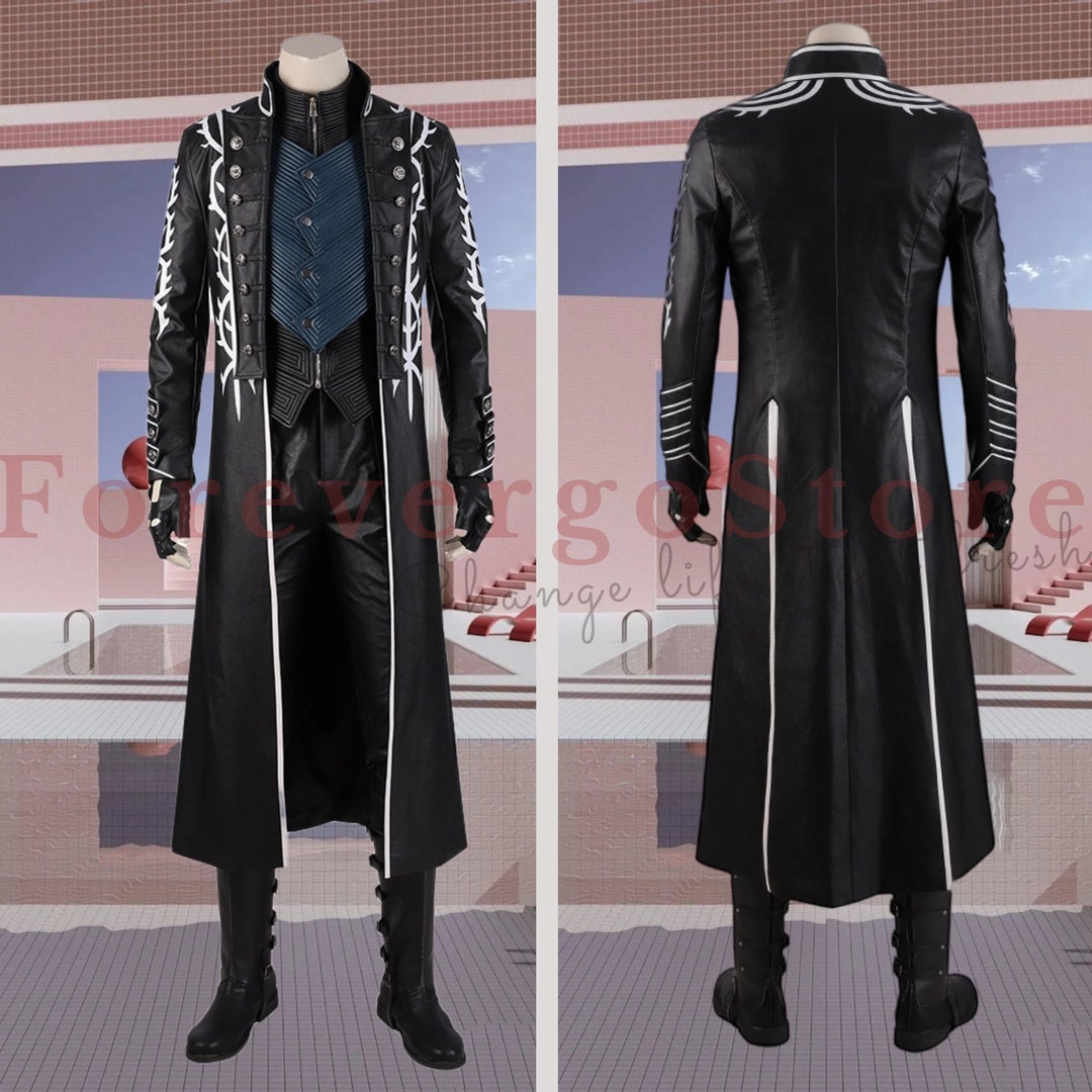 Devil May Cry 5 Vergil Cosplay Costumedevil May Cry 5 Game - Etsy