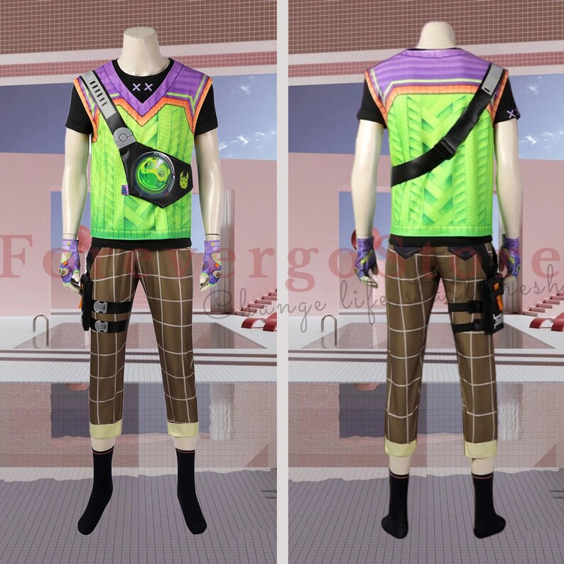 Valorant Gekko Cosplay Costumevalorant Game Cosplayhalloween - Etsy UK