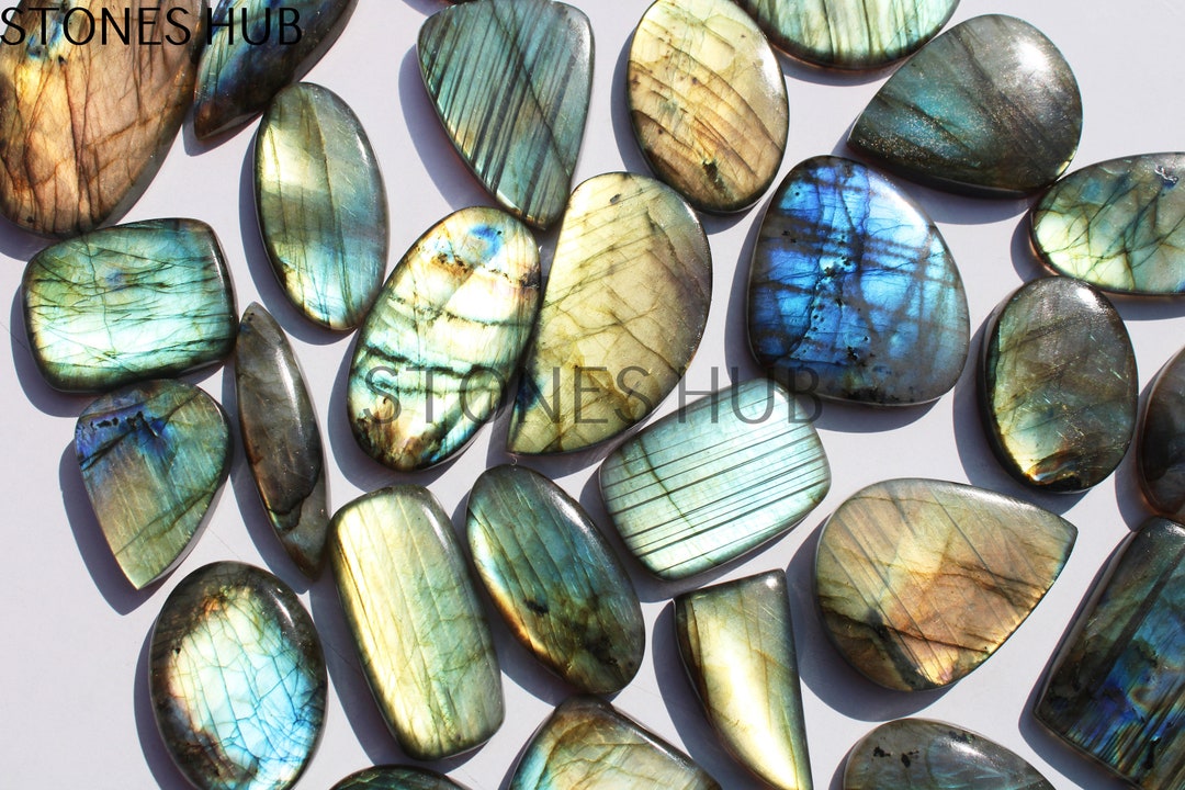 AAA Quality Natural Spectrolite Labradorite Cabochons Lot, Multifire ...