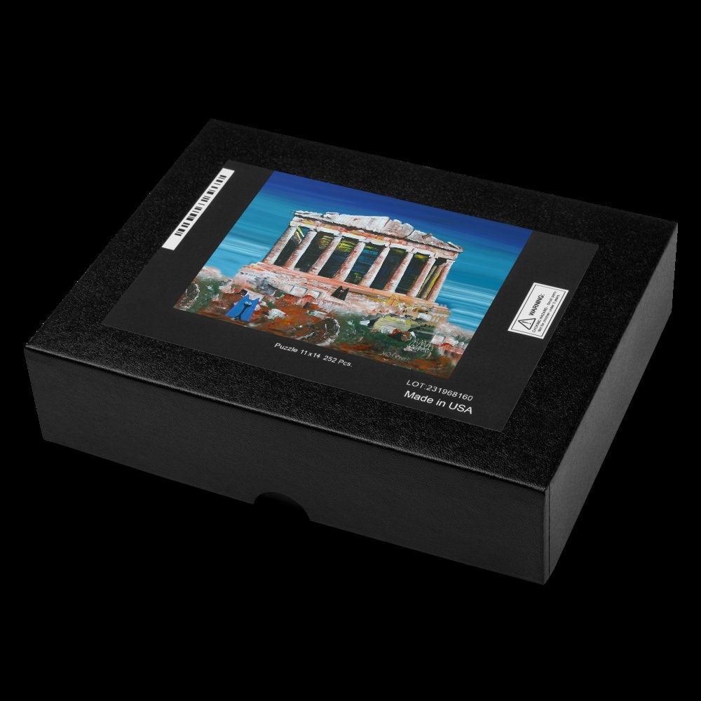 Acropolis of Athens, Parthenon Jigsaw Puzzle, Global Landmark Design ...