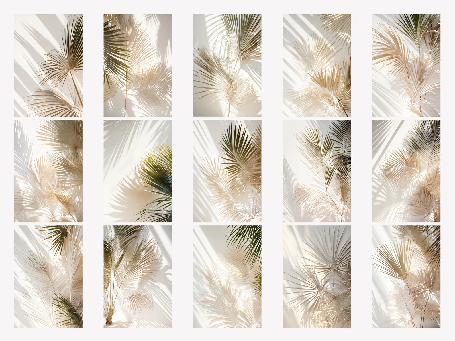 30 Palm Leaves Backdrops, Digital Backdrops, Maternity Backdrop, Floral ...