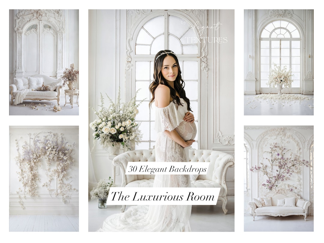 Luxurious Room Backdrops: Elegant Portrait Photography (digital ...