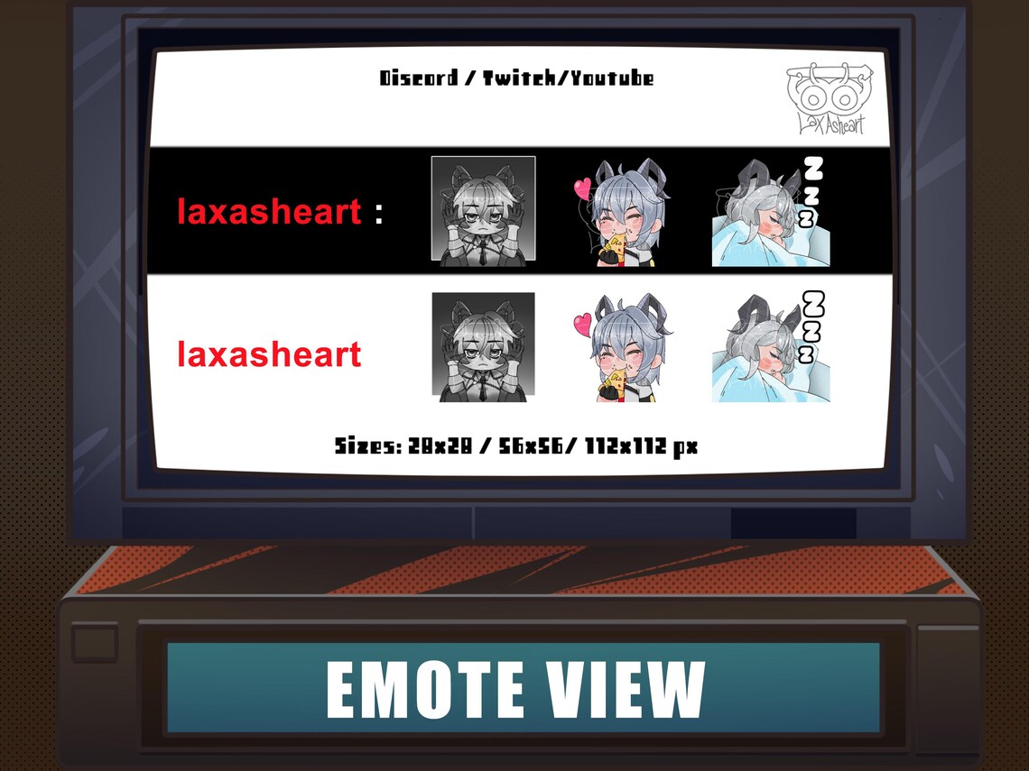 Wuthering Wave Zani Mega Chibi Animated Anime Emotes Bundles, Sleeping ...