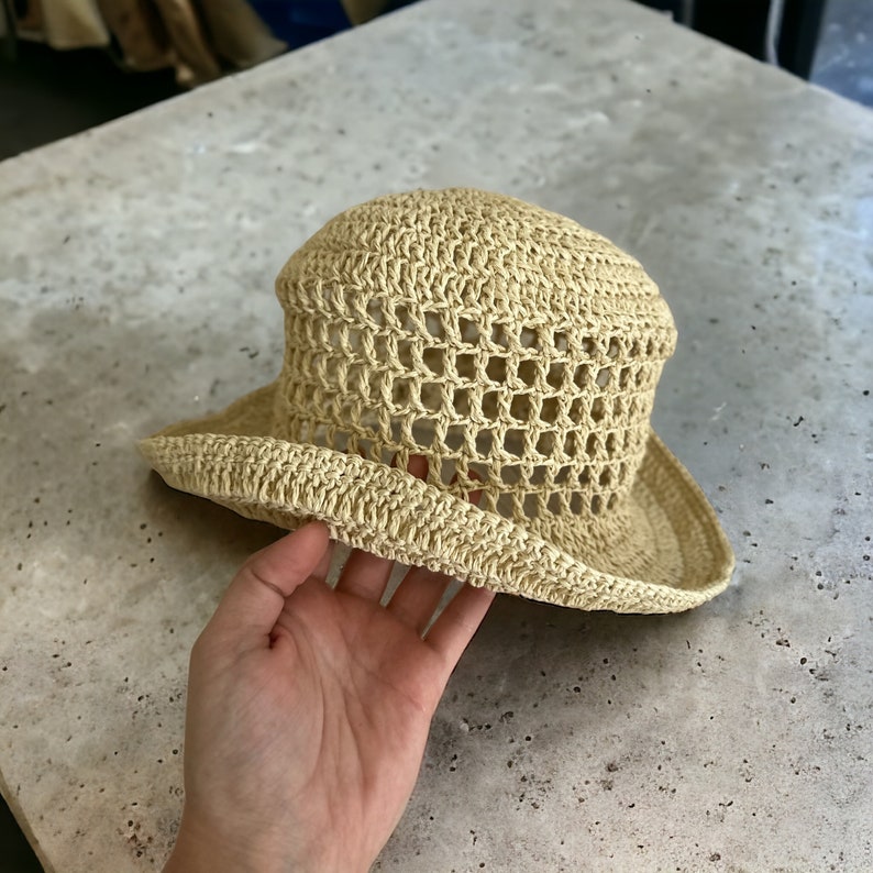 Crochet Mesh Hat Pattern - Etsy