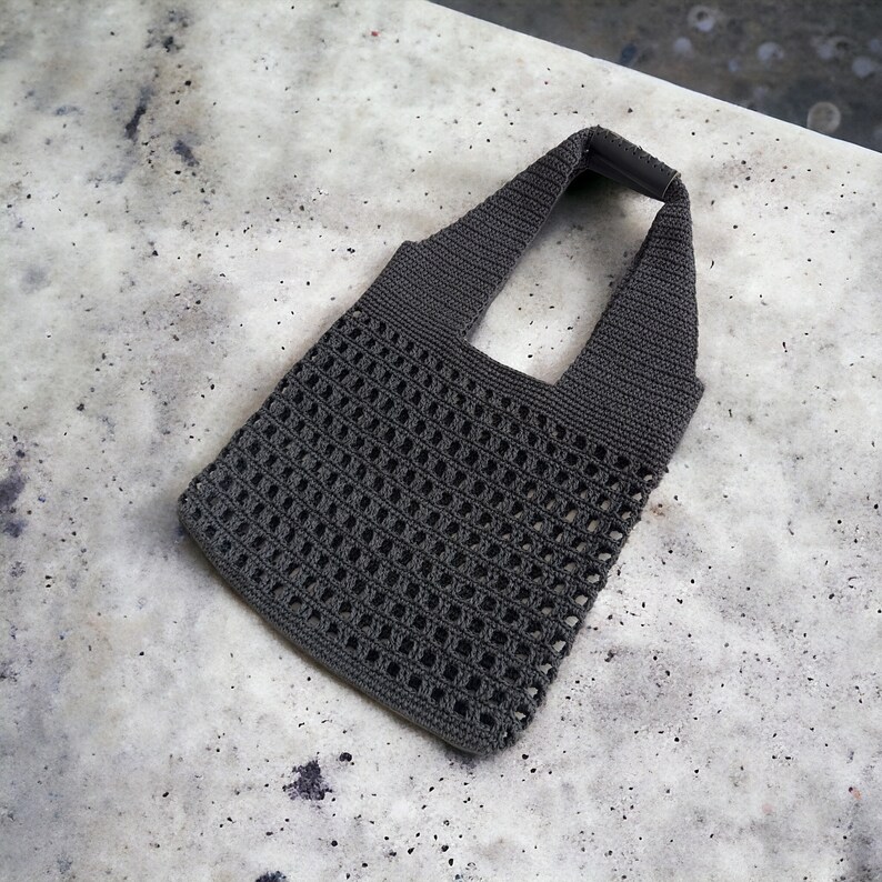 Crochet Mesh Tote Bag Pattern, Crochet Summer Bag Pattern, Market Bag ...