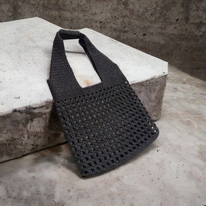 Crochet Mesh Tote Bag Pattern, Crochet Summer Bag Pattern, Market Bag ...