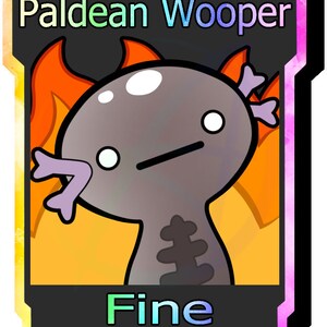 Paldean Wooper Emote Pack 3! Twitch | Discord - Etsy