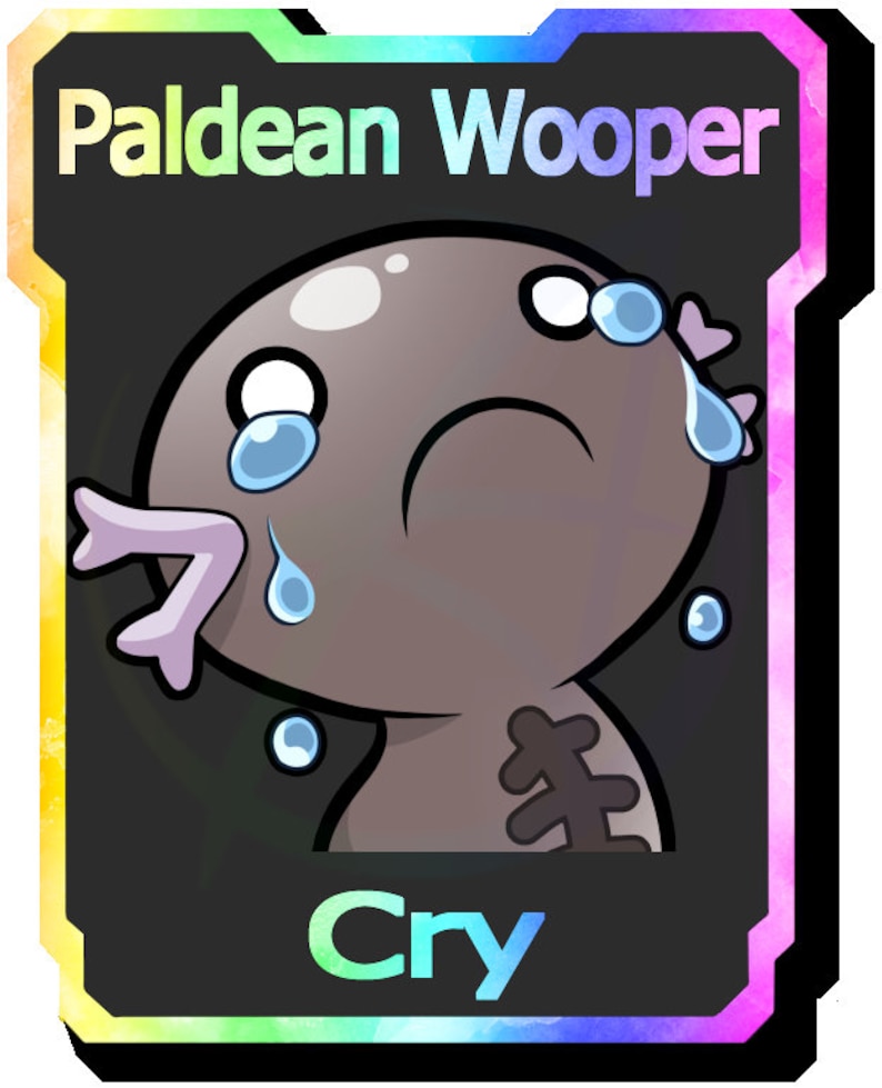Paldean Wooper & Clodsire Emote Pack 2! Twitch | Discord - Etsy