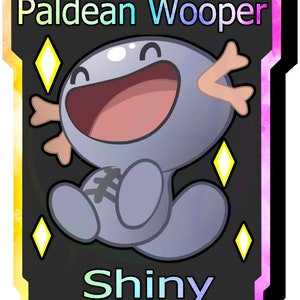 Paldean Wooper Emote Pack 3! Twitch | Discord - Etsy