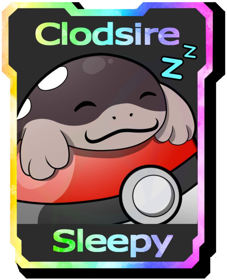 Paldean Wooper & Clodsire Emote Pack 2! Twitch | Discord - Etsy