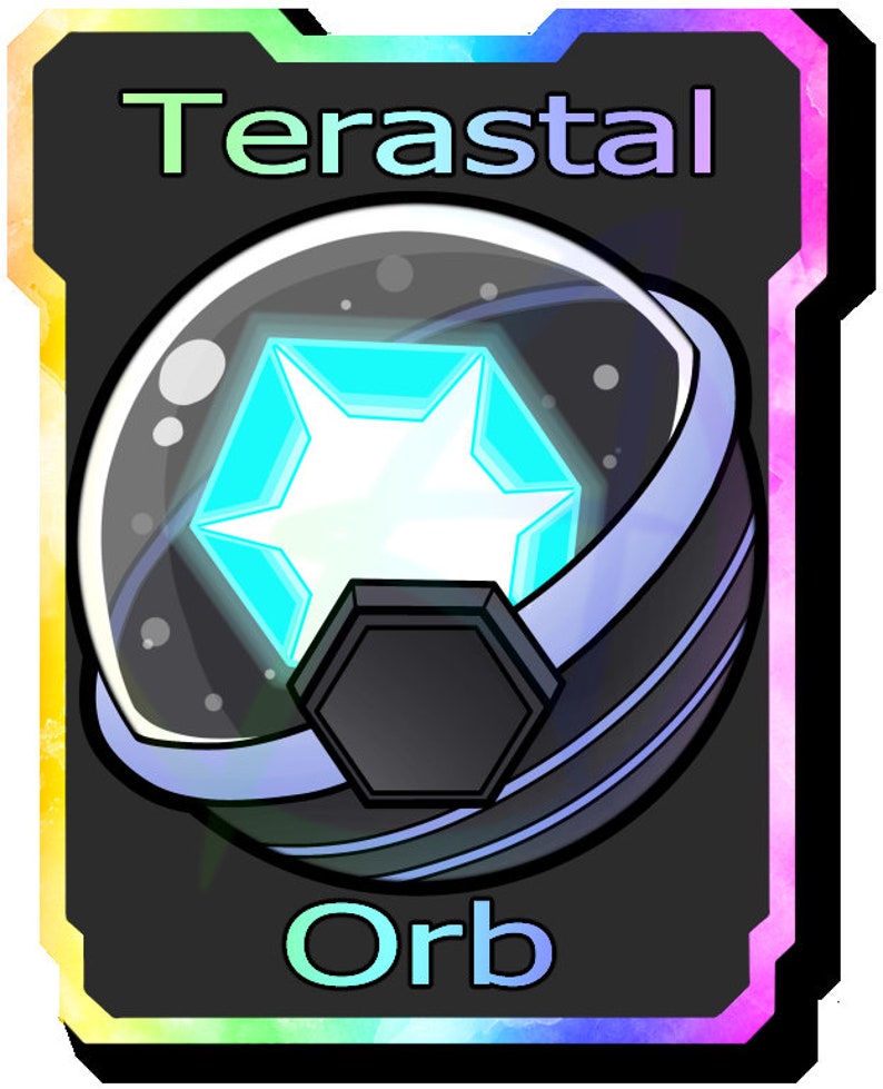 Pokemon Scarlet | Violet - Terastal Orb Emote & Sub / Bit Badge! for ...
