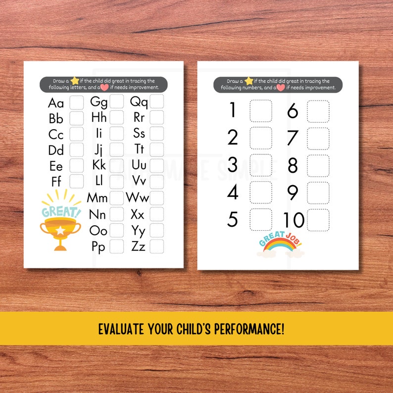 Trace and Color Bundle, Traceable Letters and Numbers, Alphabet Writing ...