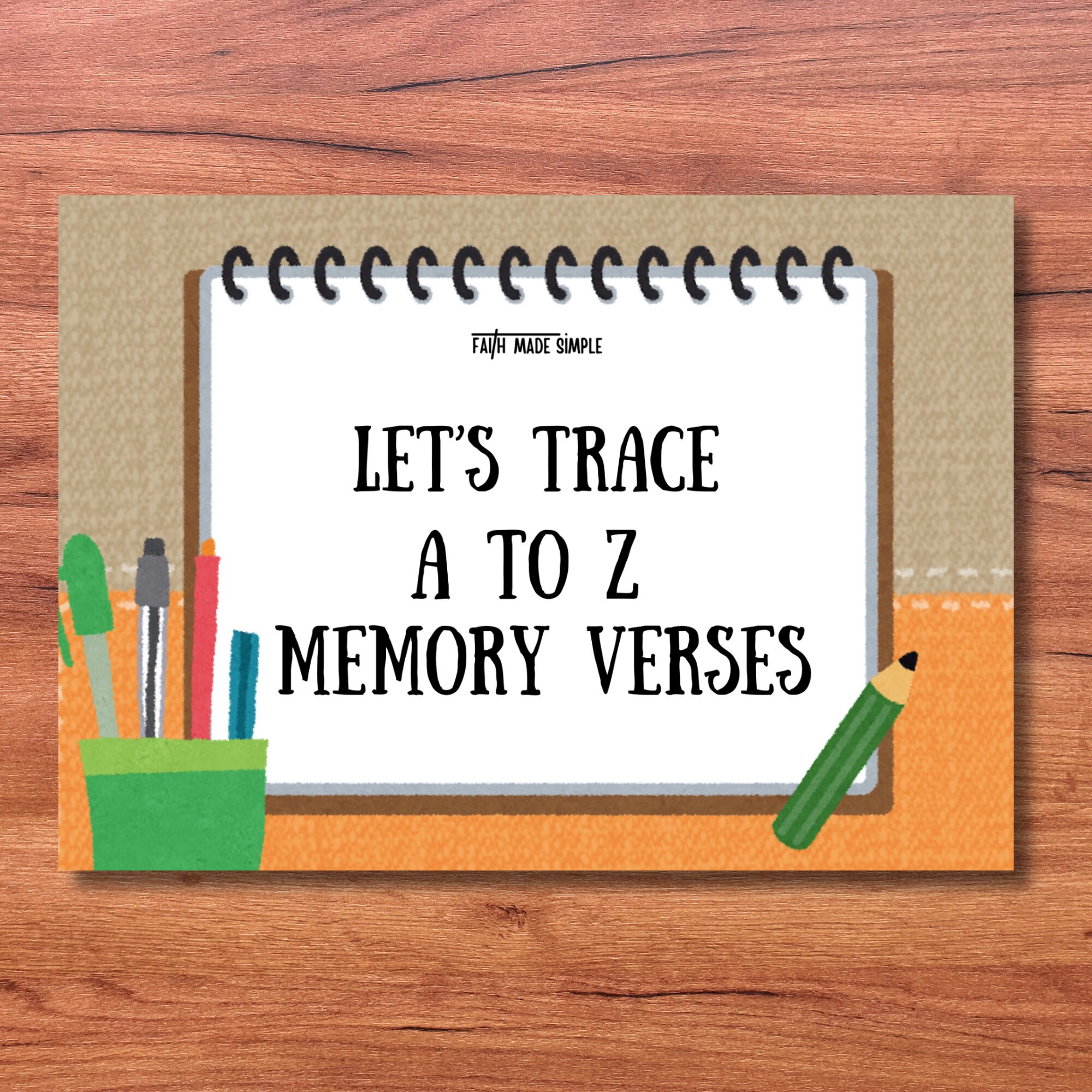 A to Z Memory Verses, Tracing Worksheet, Bible Verse Tracing ...