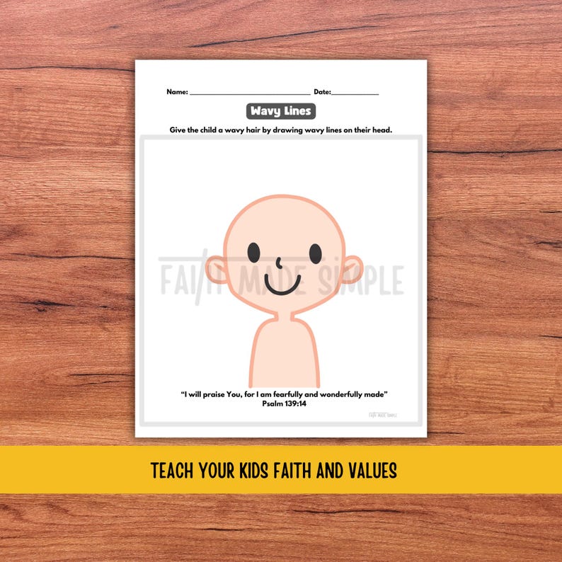 Curved and Wavy Line Tracing Worksheets: Pre-writing Practice (PDF) - Etsy