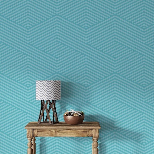Turquoise Wallpaper - Etsy