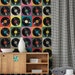 Records Wallpaper Peel and Stick Music Wall Art Vintage Wall Decor ...