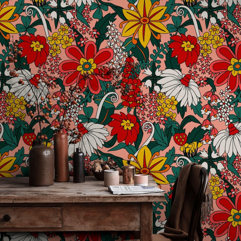 Pvc Free Wallpaper - Etsy