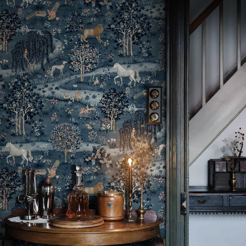 Owls Wallpaper Mural - Etsy UK