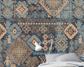 Peel Stick Moroccan Style Wallpaper, Traditional Arabic Islamic Wall ...