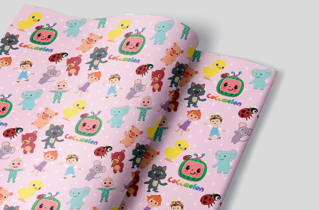 Cocomelon Wrapping Paper Cocomelon Birthday Gifts Cocomelon - Etsy Canada