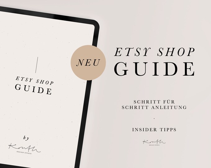 ETSY SHOP GUIDE / Insider Info and Tips and Tricks for Opening Your ...