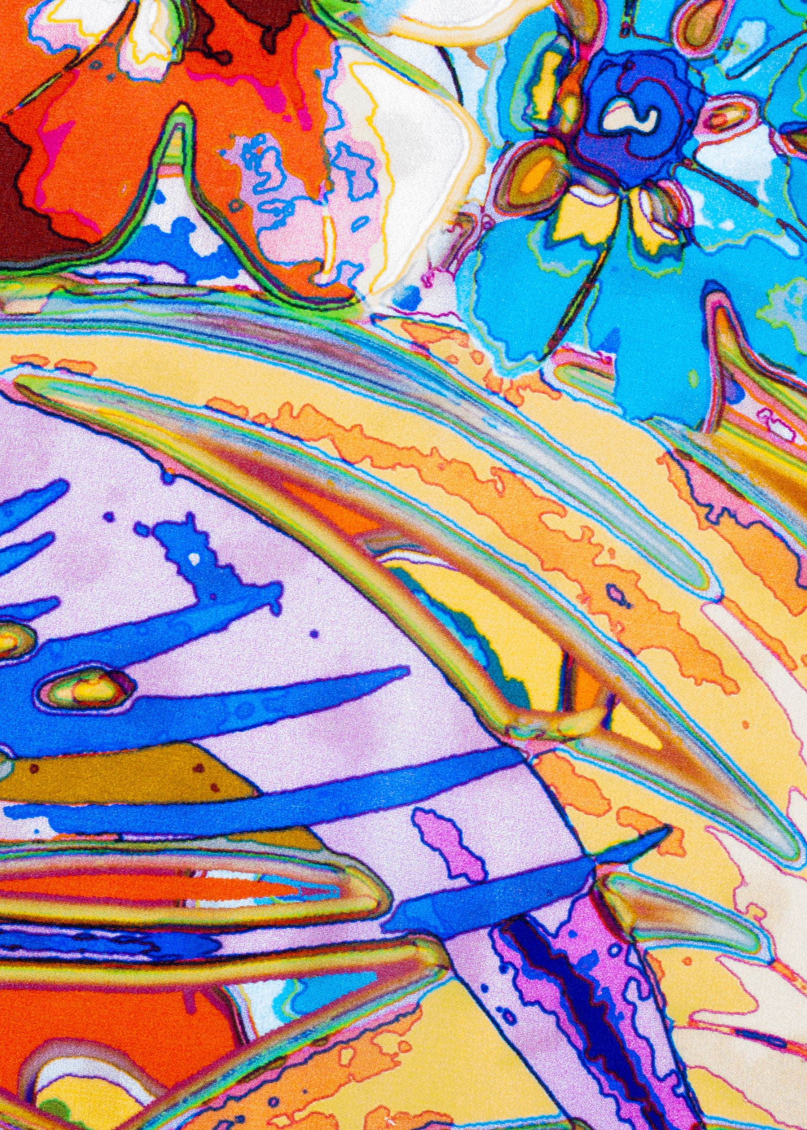 Fabric Texture Wall Art Frame, Living Room Decor, Painting Wall Art ...