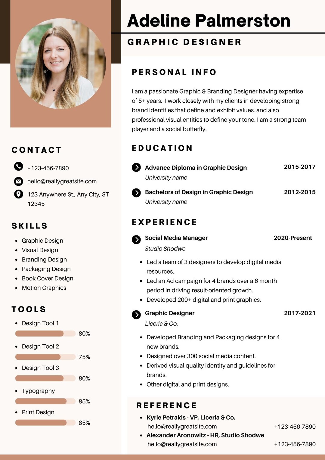 Top 10 Resume Template Canva Editable Professional Resume Template Instant Download and Easy ...