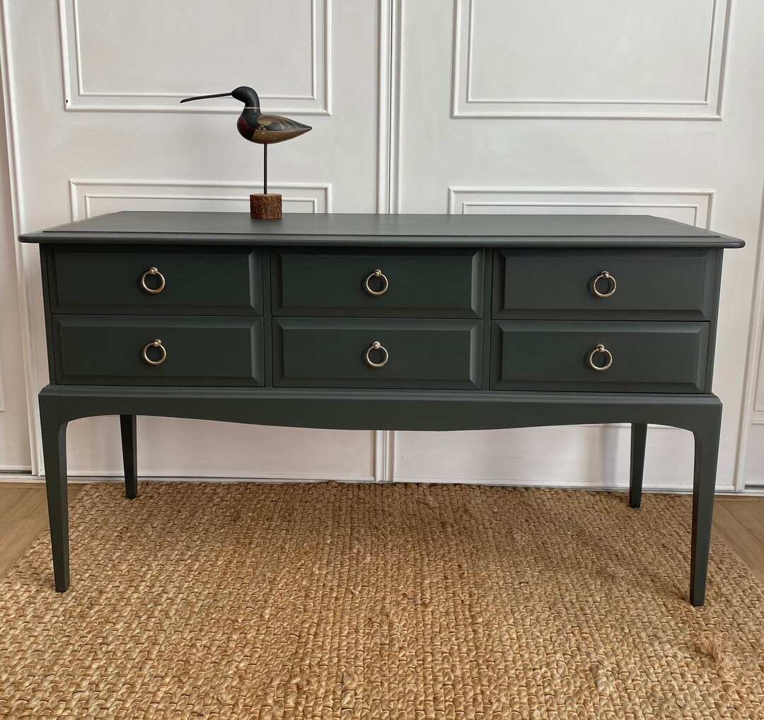 SOLD Similar Items Available for Commission. Stag Minstrel Console ...