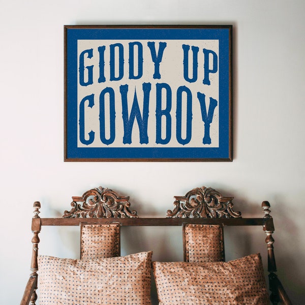 Giddy up Cowboy - Etsy