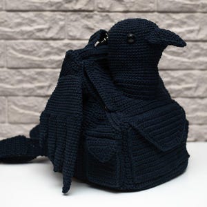 PDF Pattern Gothic Crow Backpack - Etsy