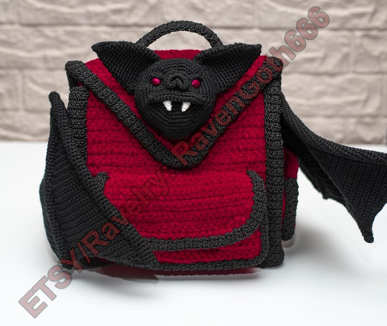 PDF Pattern Gothic Bat Backpack - Etsy