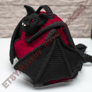 PDF Pattern Gothic Bat Backpack - Etsy