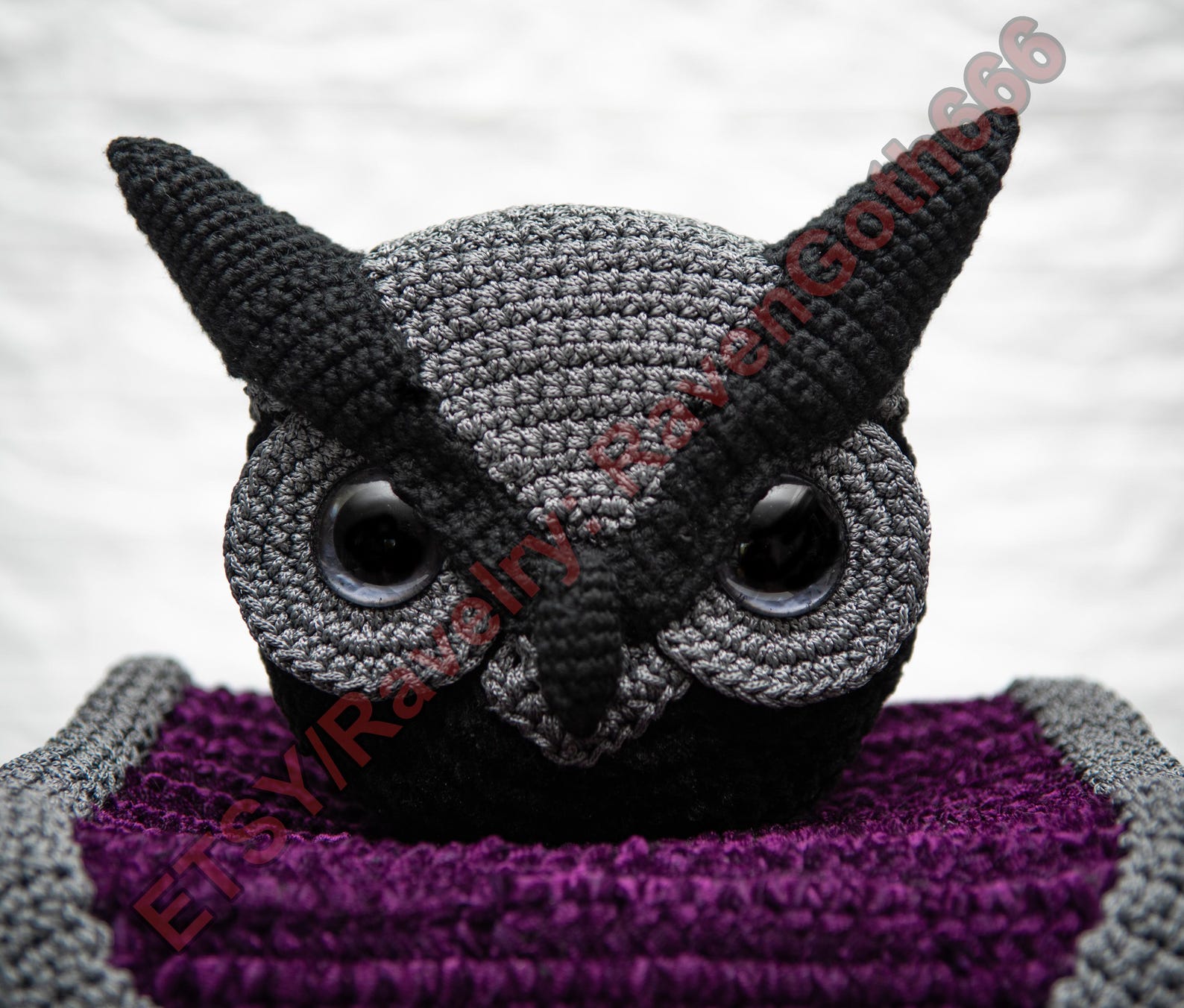 PDF Pattern Goth Owl Backpack - Etsy