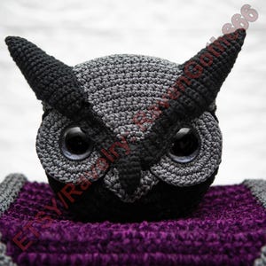 PDF Pattern Goth Owl Backpack - Etsy