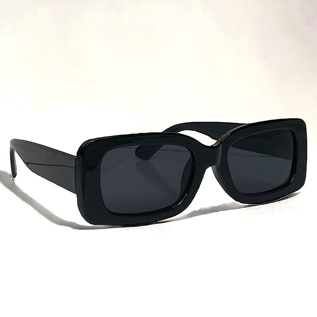 Y2k 00s Bratz Playboy Inspired Rave Classic Chunky Thick Frame Square ...