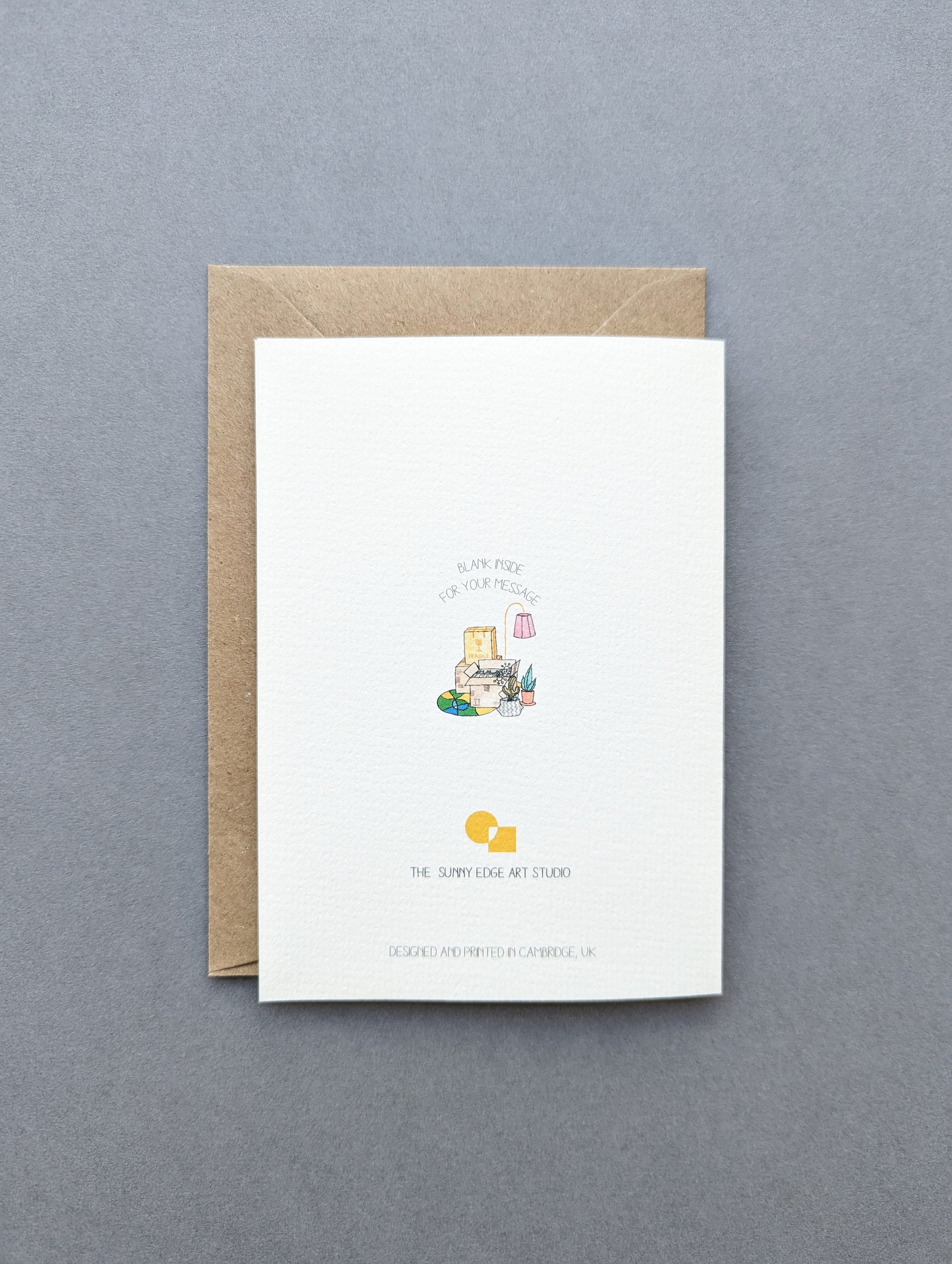 Moving Out Card | New Place - New Beginnings - Etsy UK
