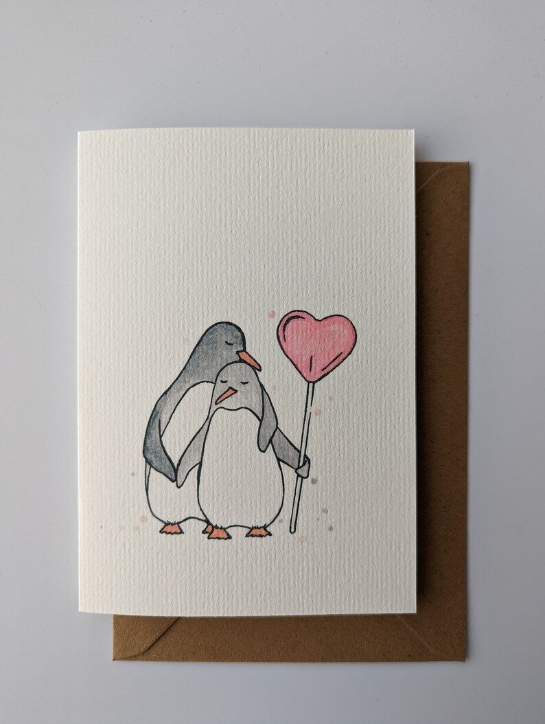 Penguins' Love - Etsy