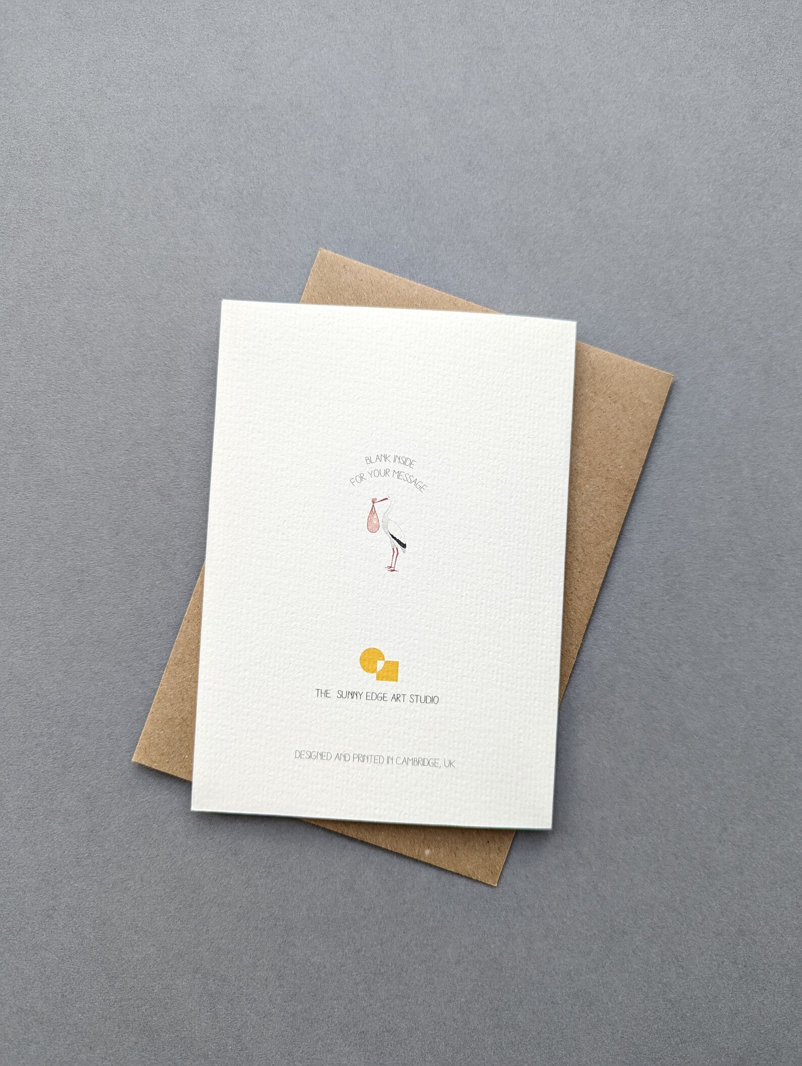 Pregnancy Congratulations Card | Stork Carrying Baby - Etsy