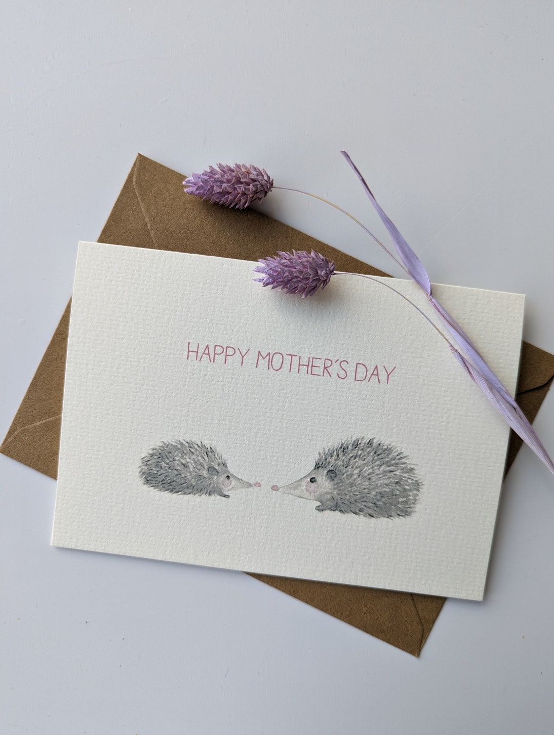 Mother's Day Card | Hedgehogs - Etsy UK