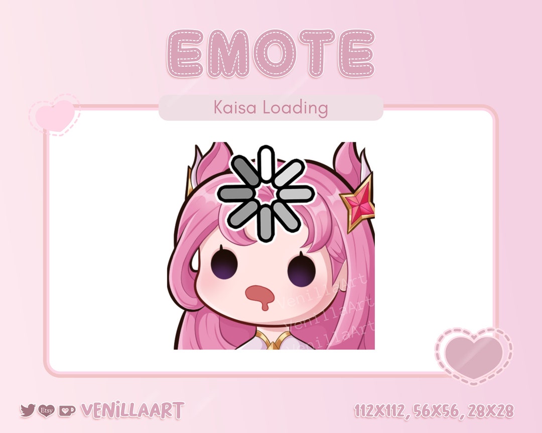 Star Guardian Kaisa Emote for Twitch Streamers/discord/youtube - Etsy