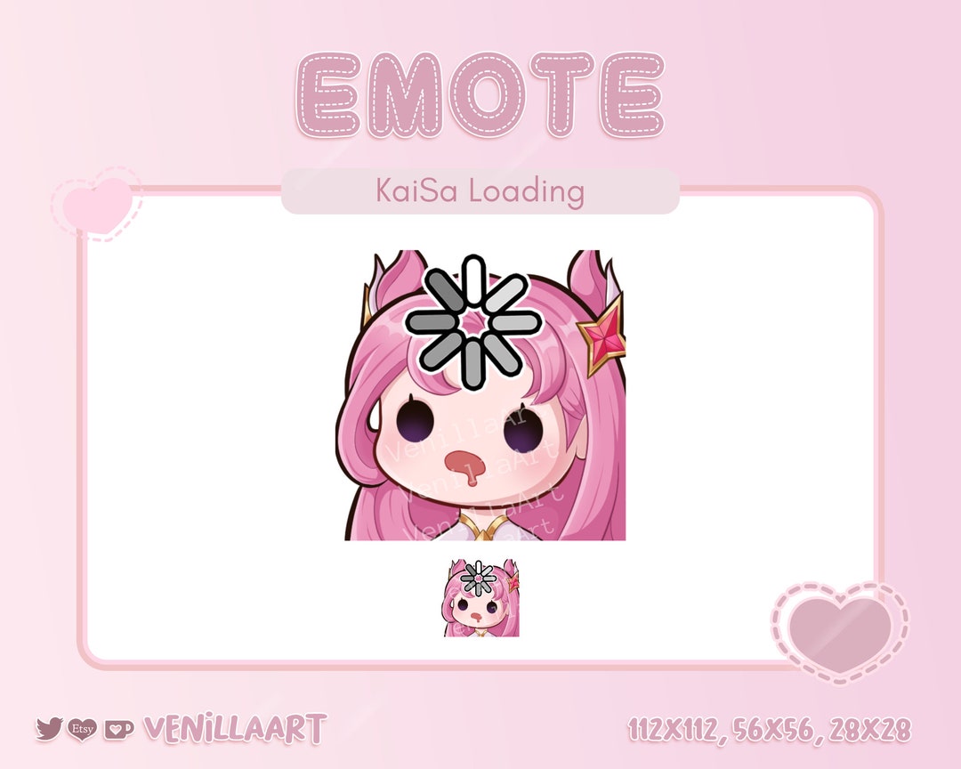Star Guardian Kaisa Emote for Twitch Streamers/discord/youtube - Ready ...