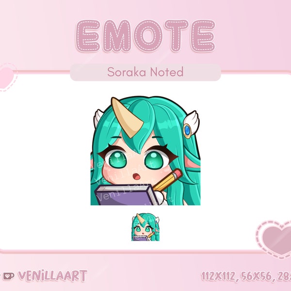 Taking Notes Twitch Emotes - Etsy