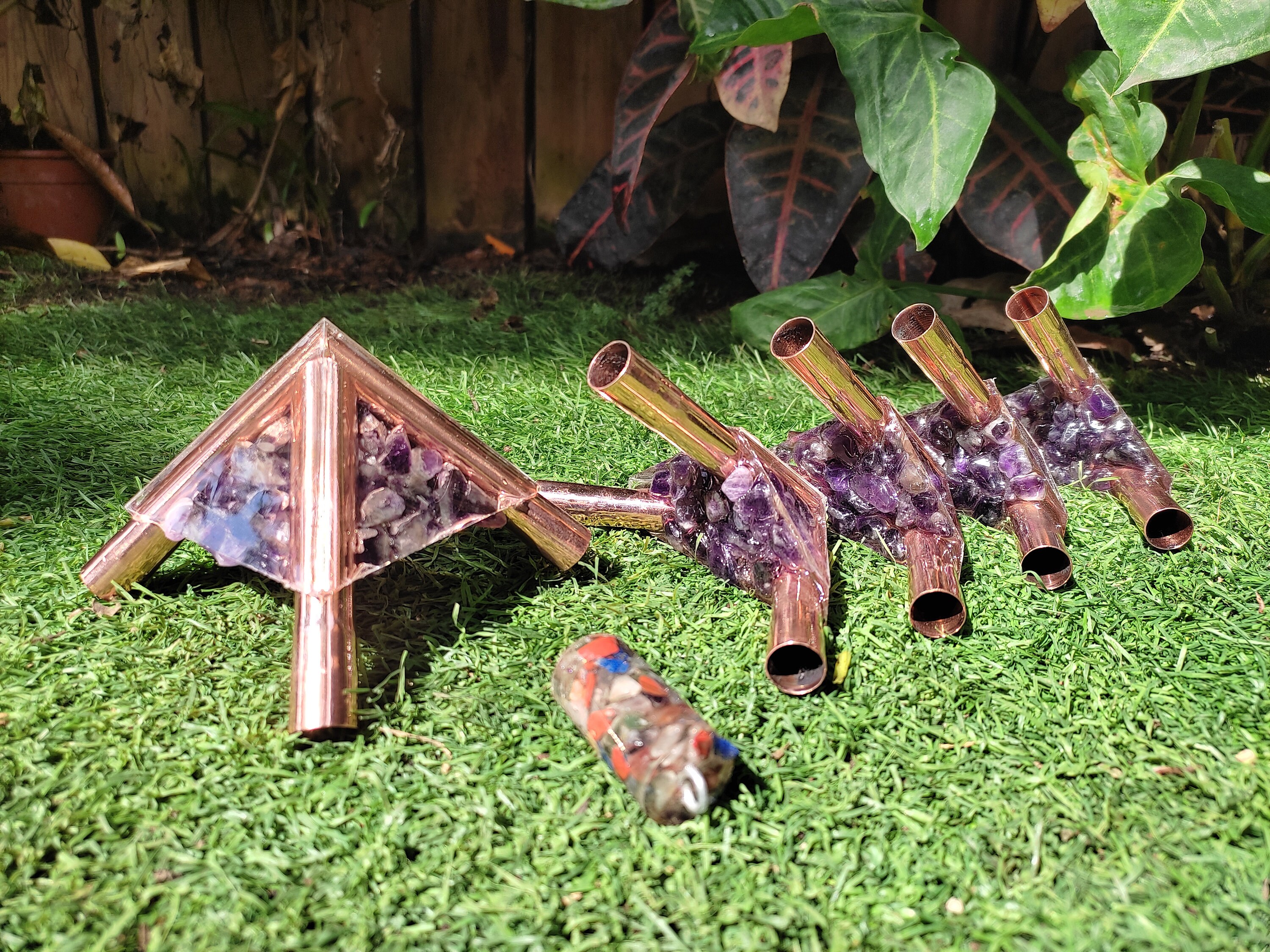 Copper Pipe Pyramid - Etsy