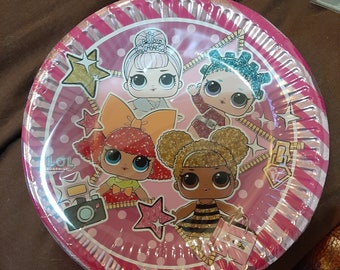 8 X LOL SMALL Paper Plates - Etsy