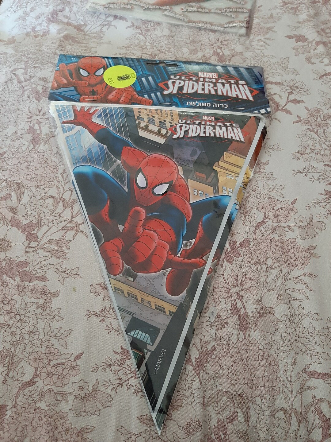 SPIDER MAN Flag Banner Three Pieces - Etsy