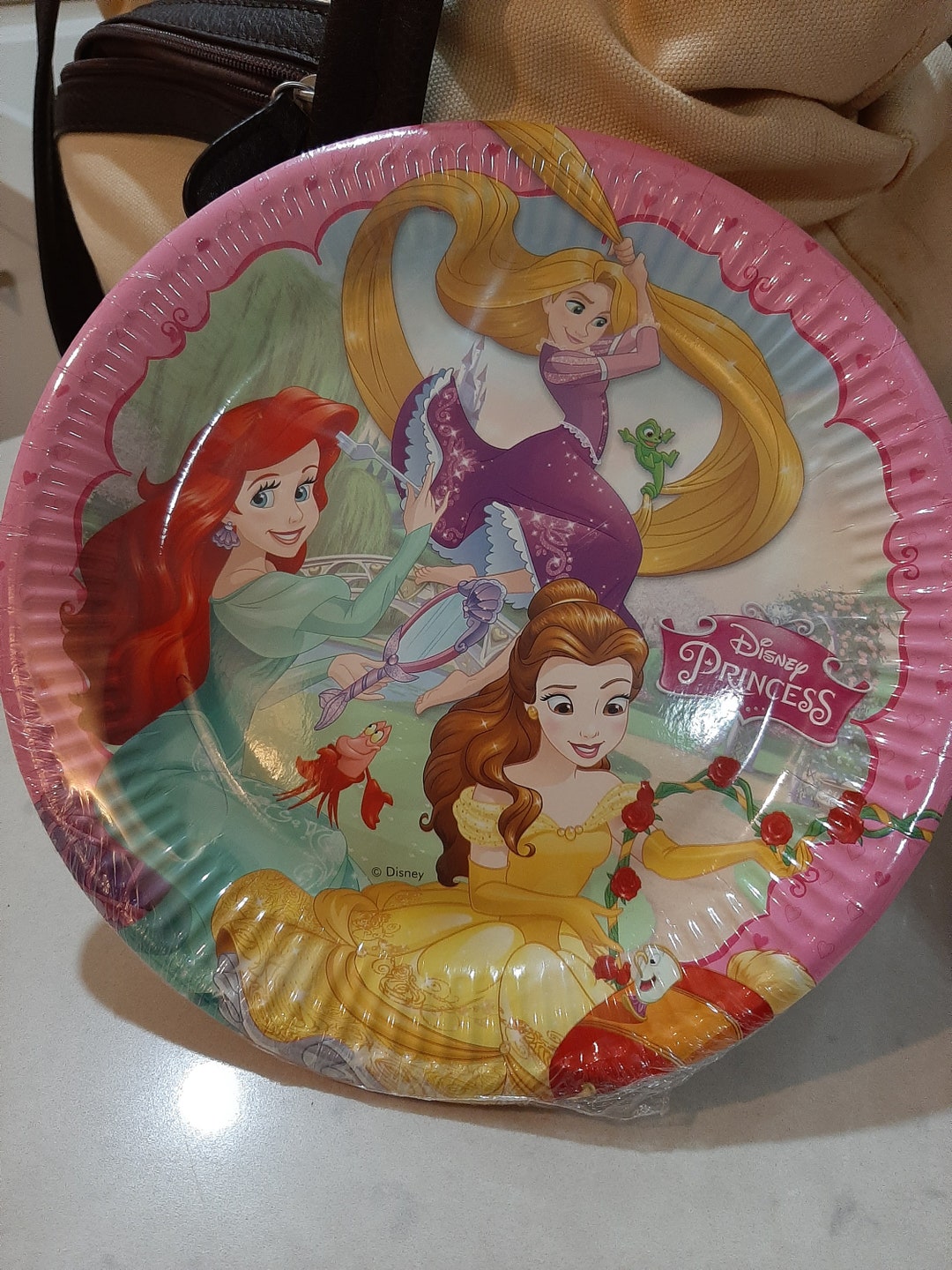 8 X Disney Princesses Paper Plates - Etsy